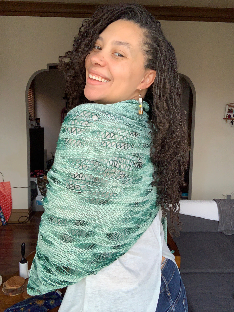 Cuddle Puddle Wrap Knitting Pattern – Darci Does It